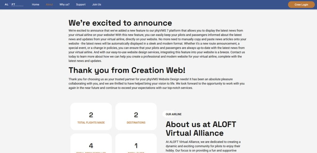 phpVMS Website Design - Web, App Development & SEO Agency Portsmouth ...